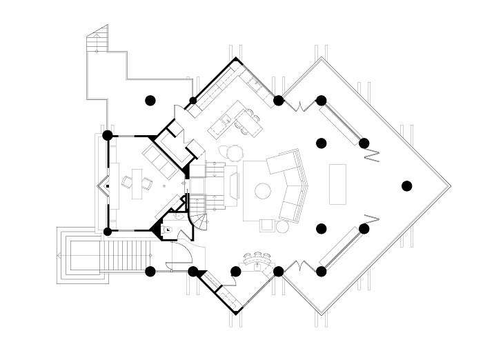 Macapa Drive’s “Flying Wing” Contemporary - Dean Larkin Design, Inc.